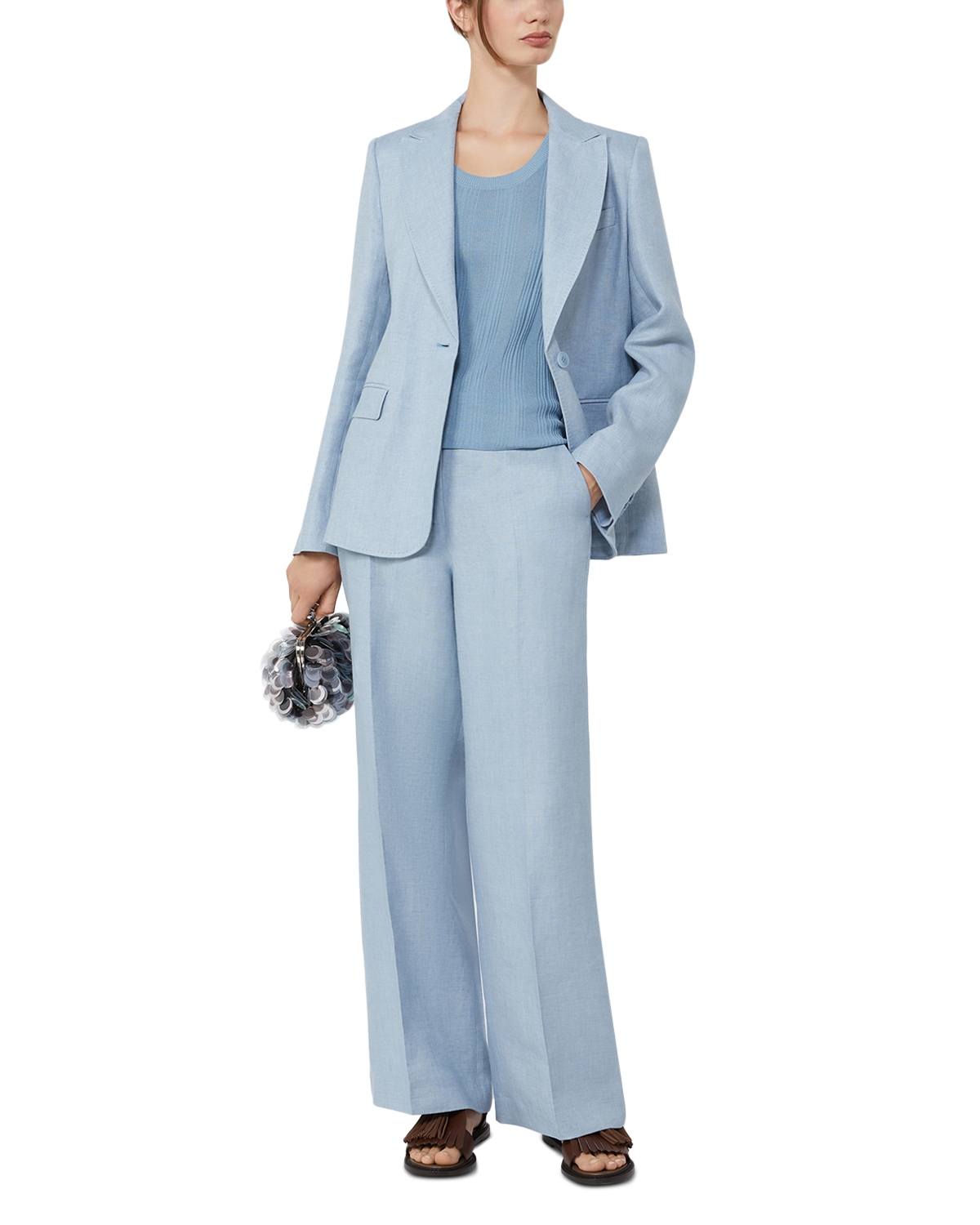 MAX MARA Wkdmalizia Wide-Leg Linen Pants